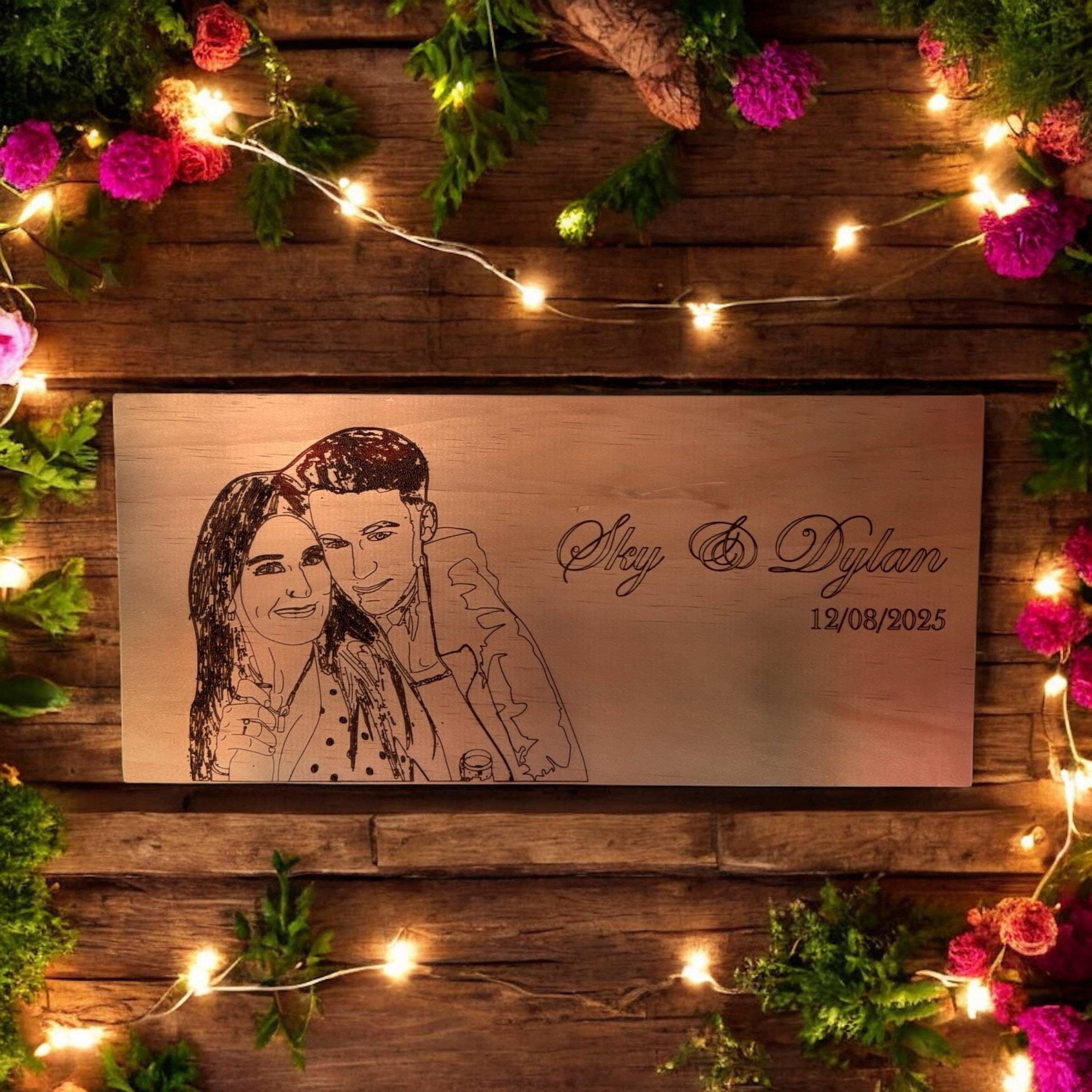 Custom Family Plaque – Oakline Engravings
